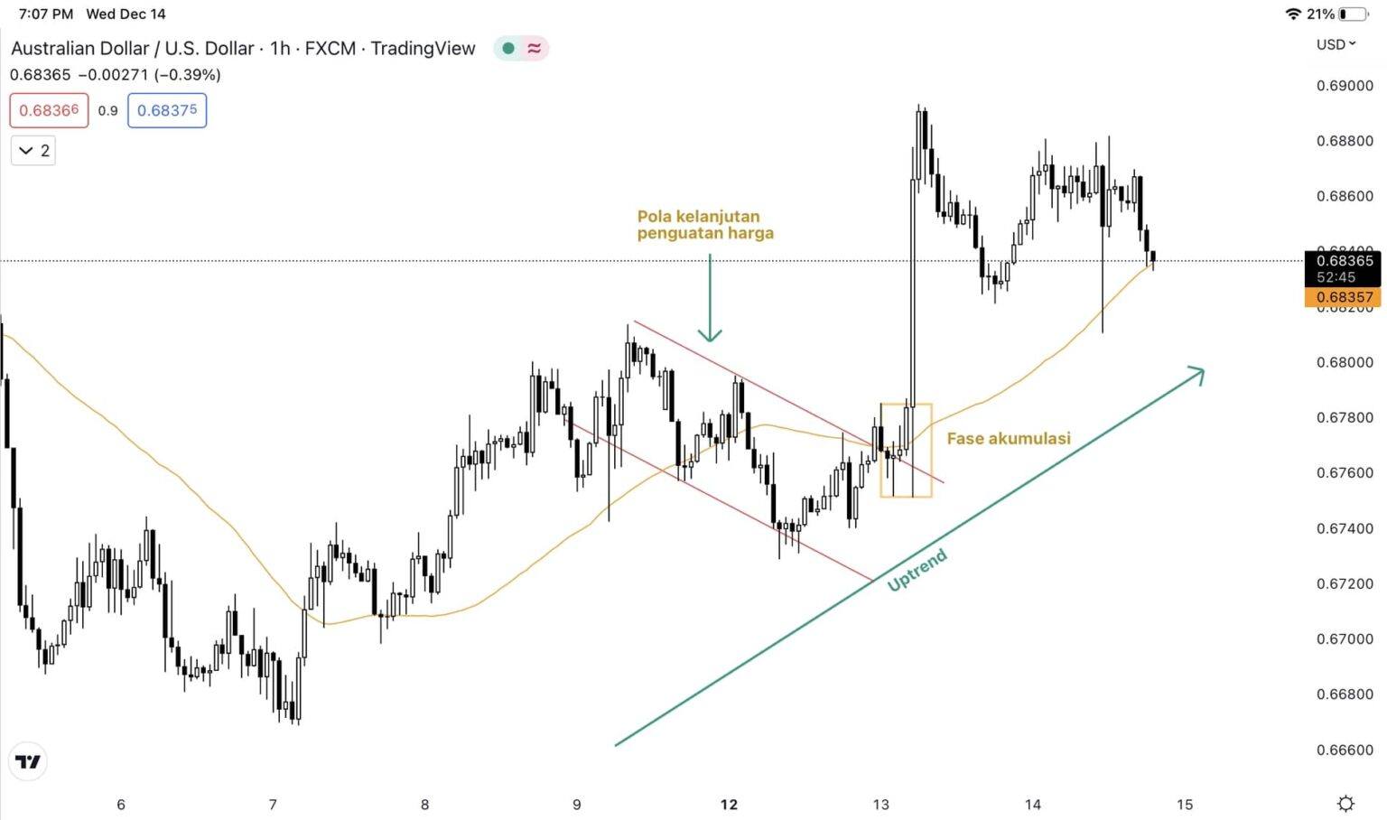 Belajar Trading Forex - Fase Akumulasi dan Distribusi
